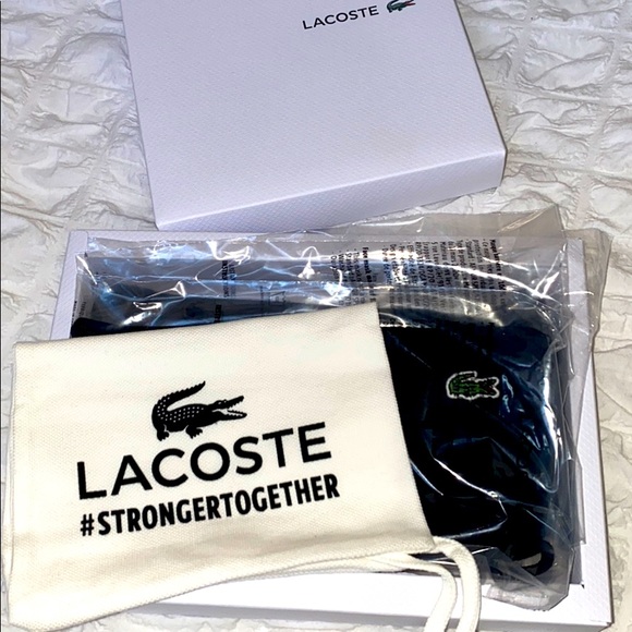 Lacoste | Accessories | Lacoste Masks Set Of 3 | Poshmark